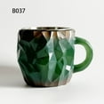 Crystal Coffee Mugs, Elegant Translucent Resin Coffee Mug ,400ml ...