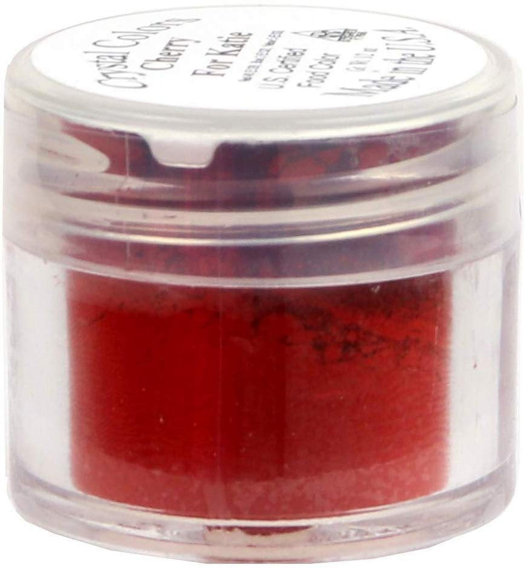 Crystal Color Powder Food Coloring, One Jar of 2.75 Grams - Cherry for ...