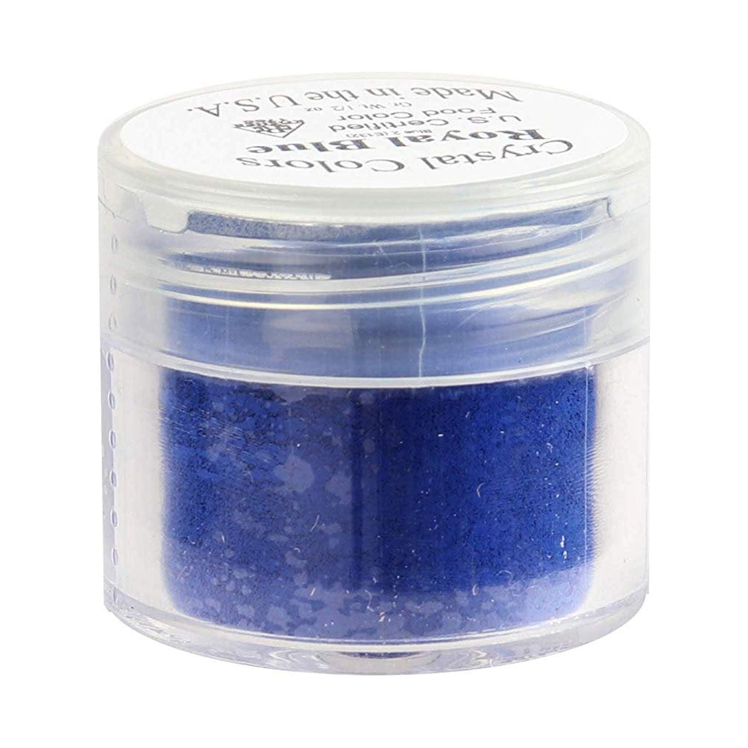Crystal Color Powder Food Coloring, One Jar of 2.75 Grams - Royal Blue ...