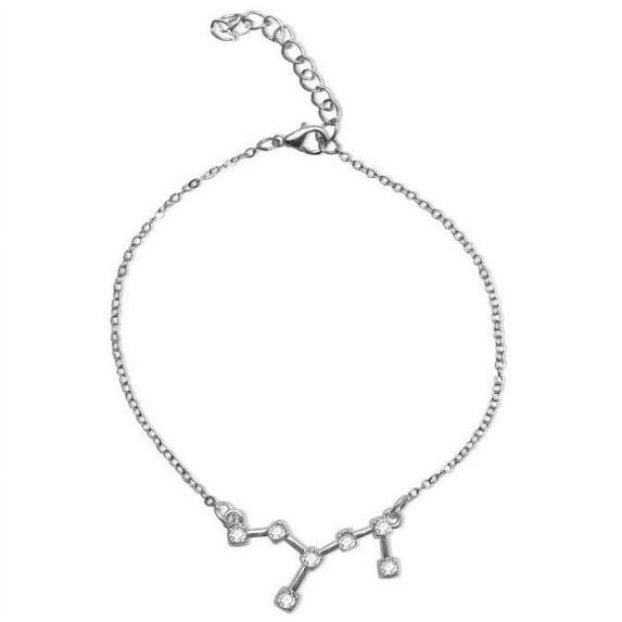 Crystal Constellation Bracelet with Extender Chain 8 Inch Adjustable ...