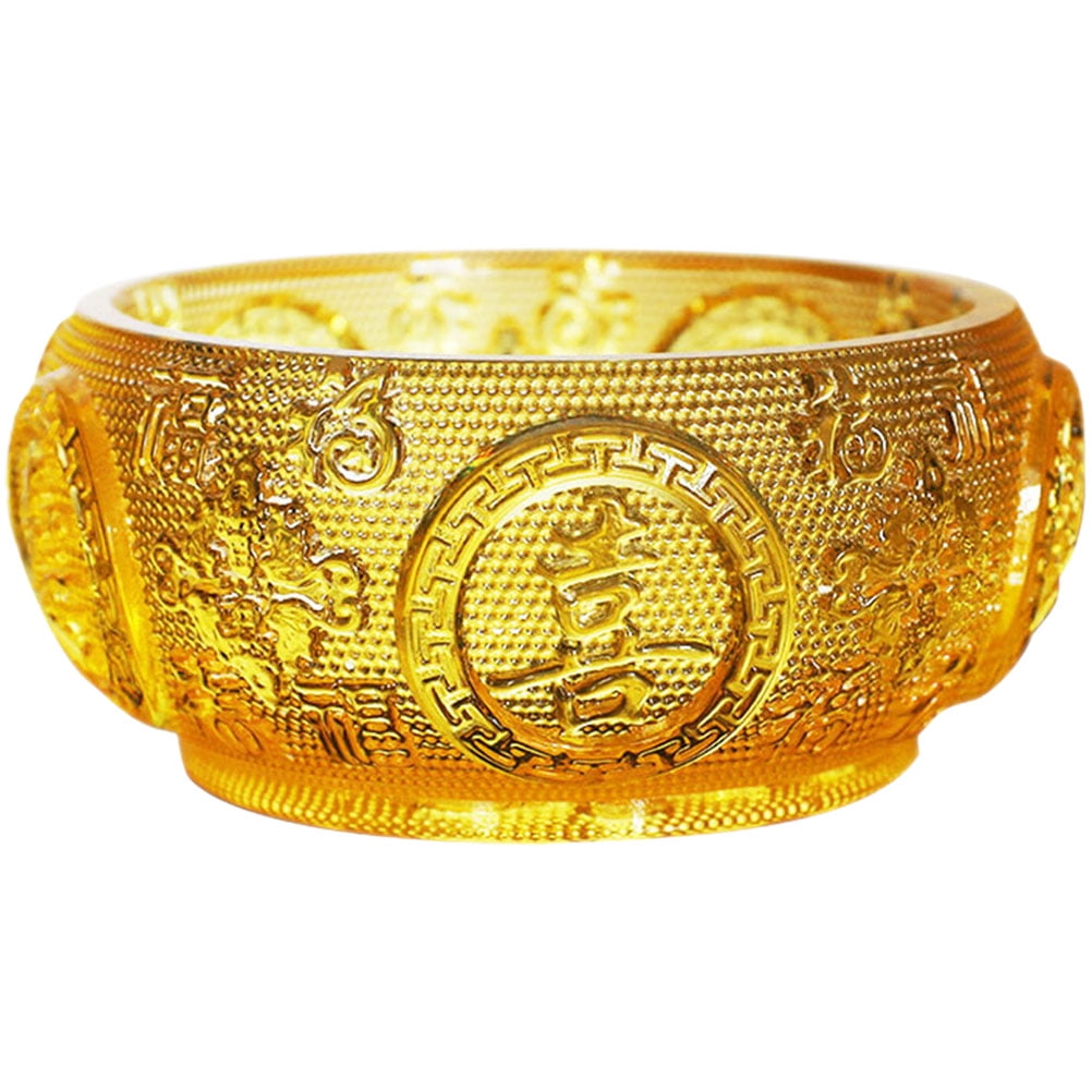 Crystal Cornucopia Home Decor Housewarming Gifts Chinese Treasure Basin ...