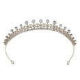 Crystal Crown Bridal Tiara - Elegant Wedding Hair Accessories, Pearl ...
