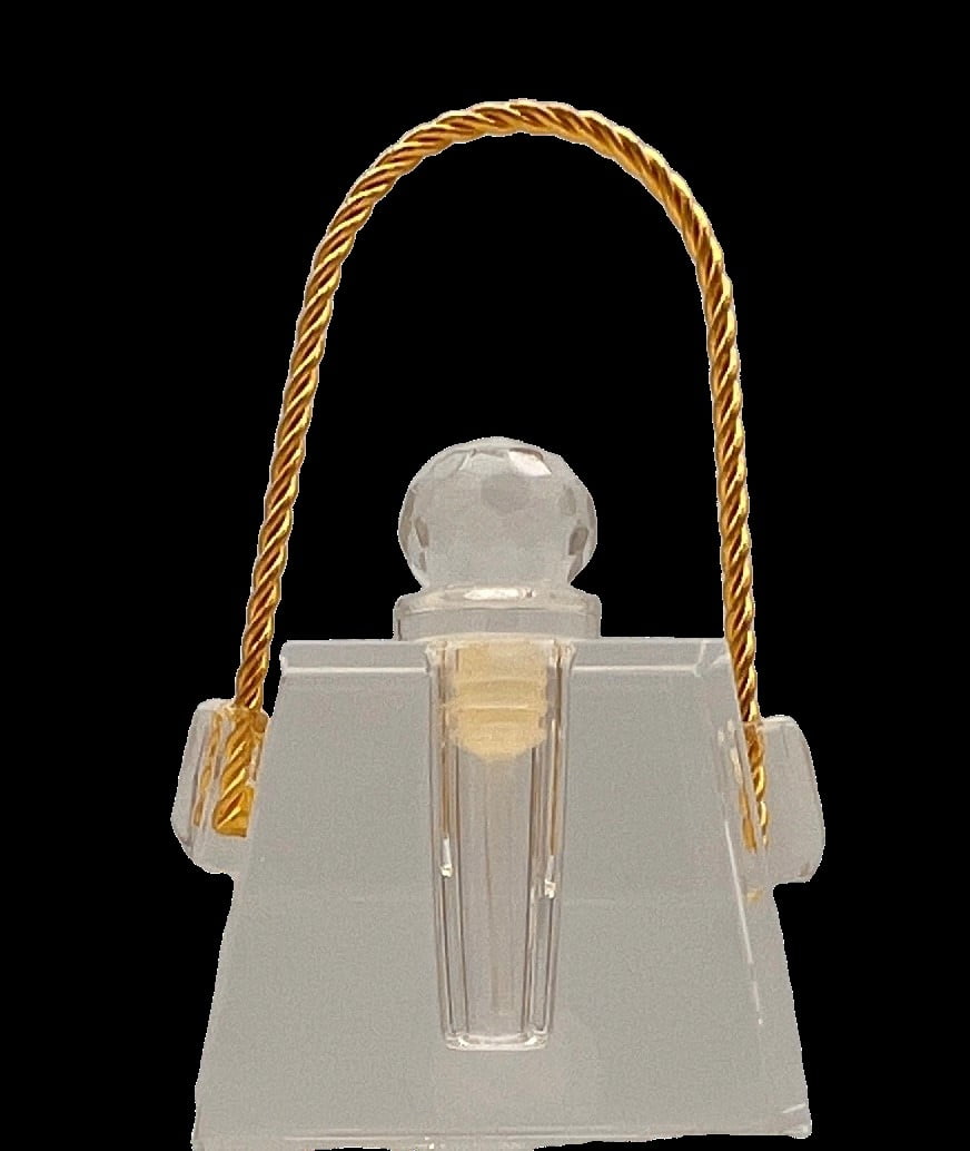 Crystal Cut Perfume Bottle - Purse Shape - Walmart.com