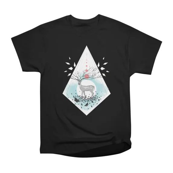 Crystal Deer Keeper of the Light T-Shirt Tee Gift For Him Merch For Her ...