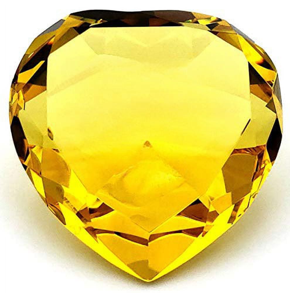 Crystal Diamond Paperweight (HT-Yellow) - Walmart.com