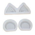Crystal Epoxy Mold Cats Ears Bear Ears Hair Accessories Hairpin DIY ...