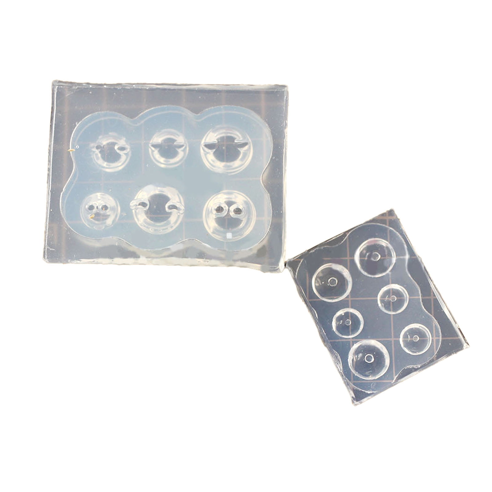 Crystal Epoxy Resin Mold Earrings Pendants Casting Silicone Mould ...