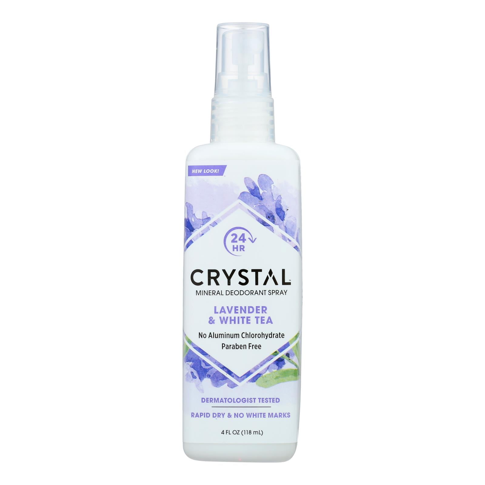 Crystal Essence Mineral Deodorant, Hypoallergenic Body Spray, Lavender ...