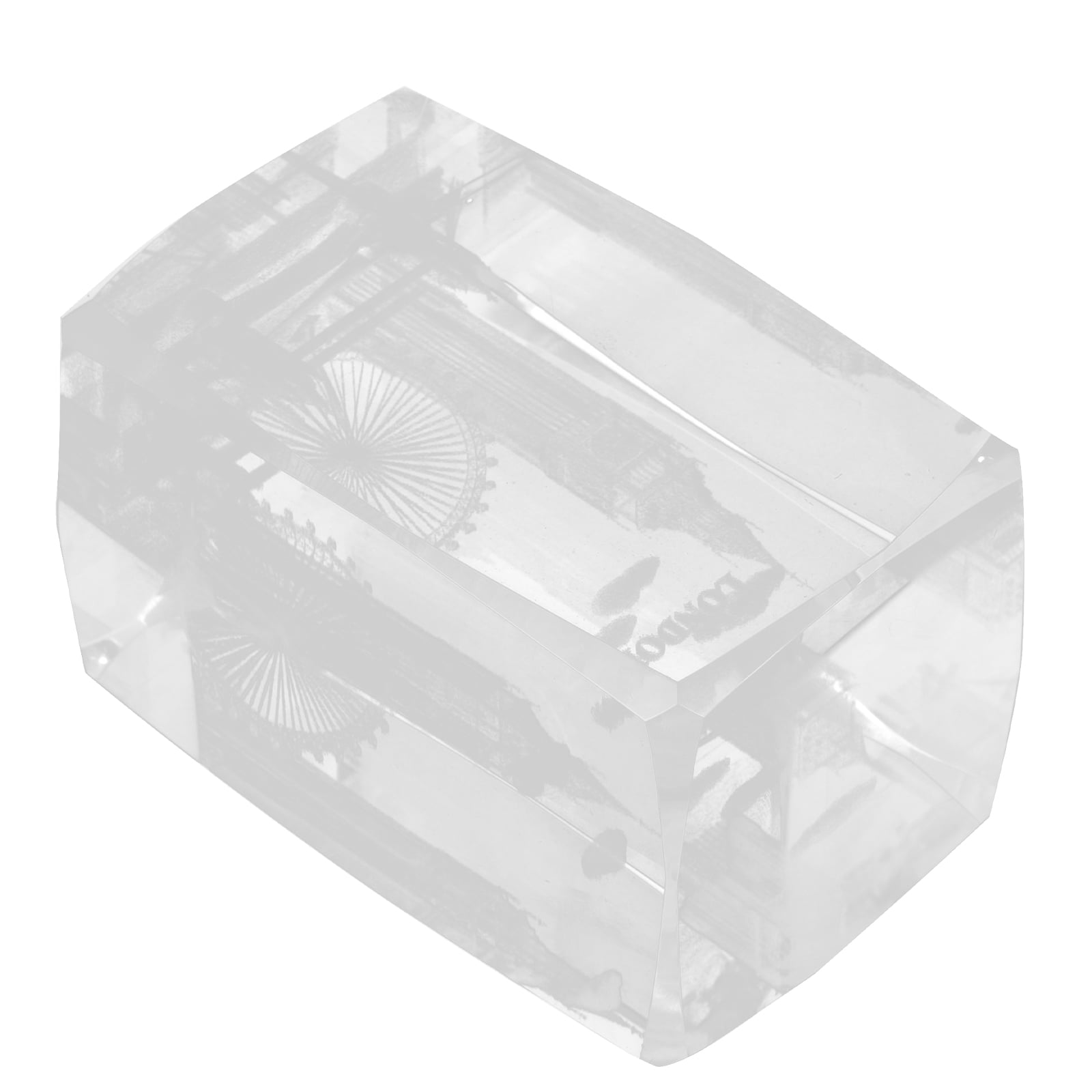 Crystal Figurine Engraved Crystal Cube Ornament Craft Engraving Crystal ...