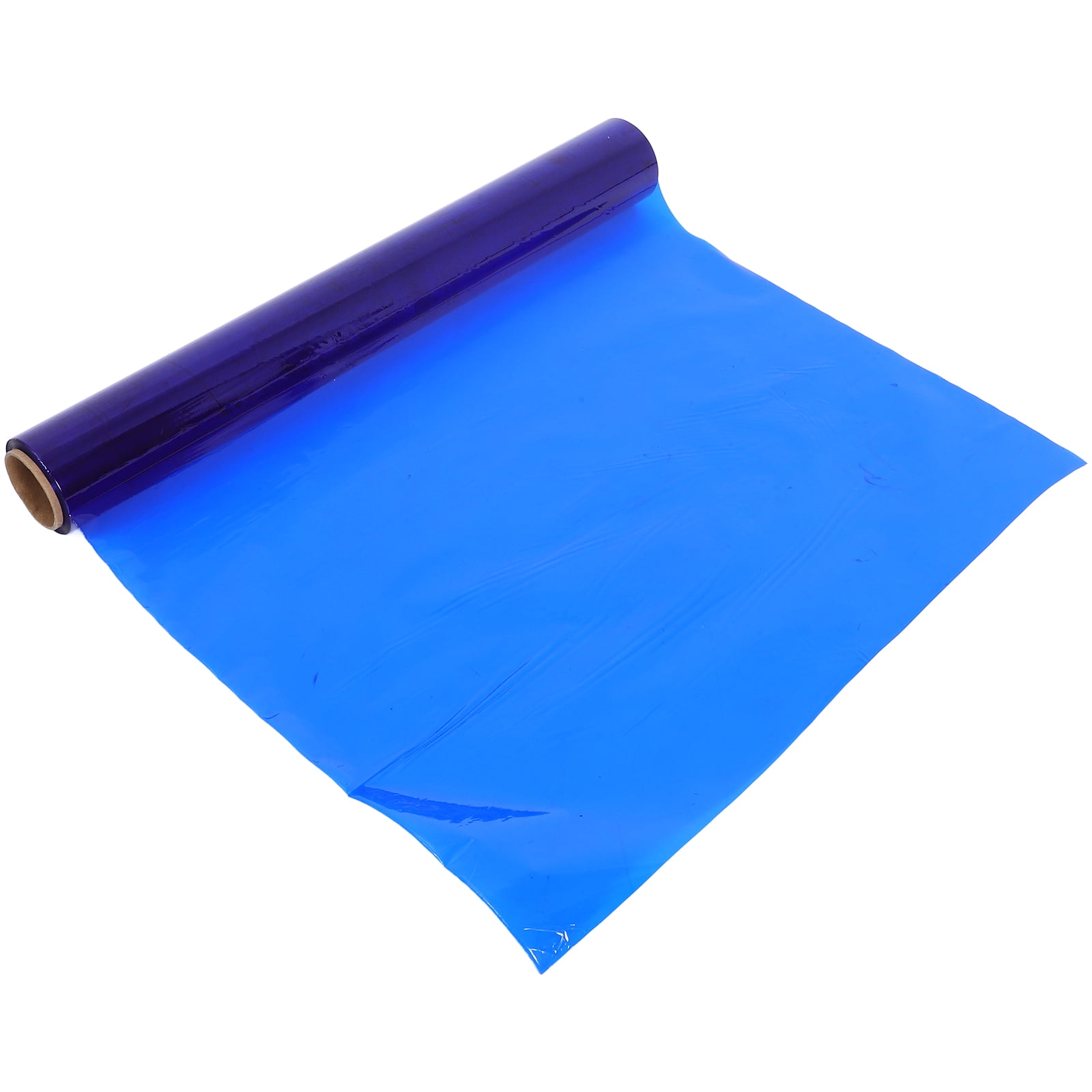 Crystal Film Cellophane Blue Wrap Gift Basket Clear Wrapping Paper ...