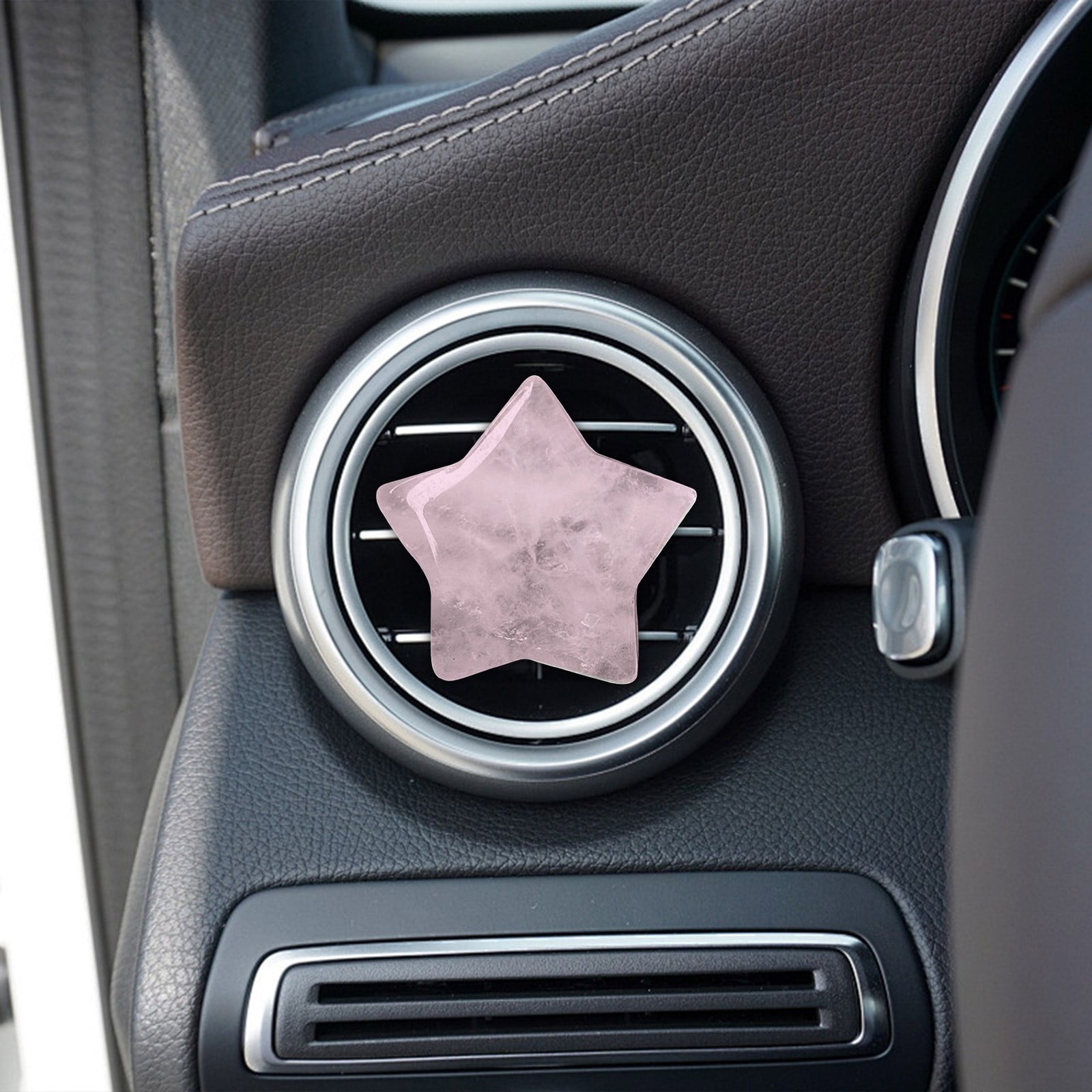Crystal Five-Pointed Star Car Vent Decorative Clip and Air Freshener ...