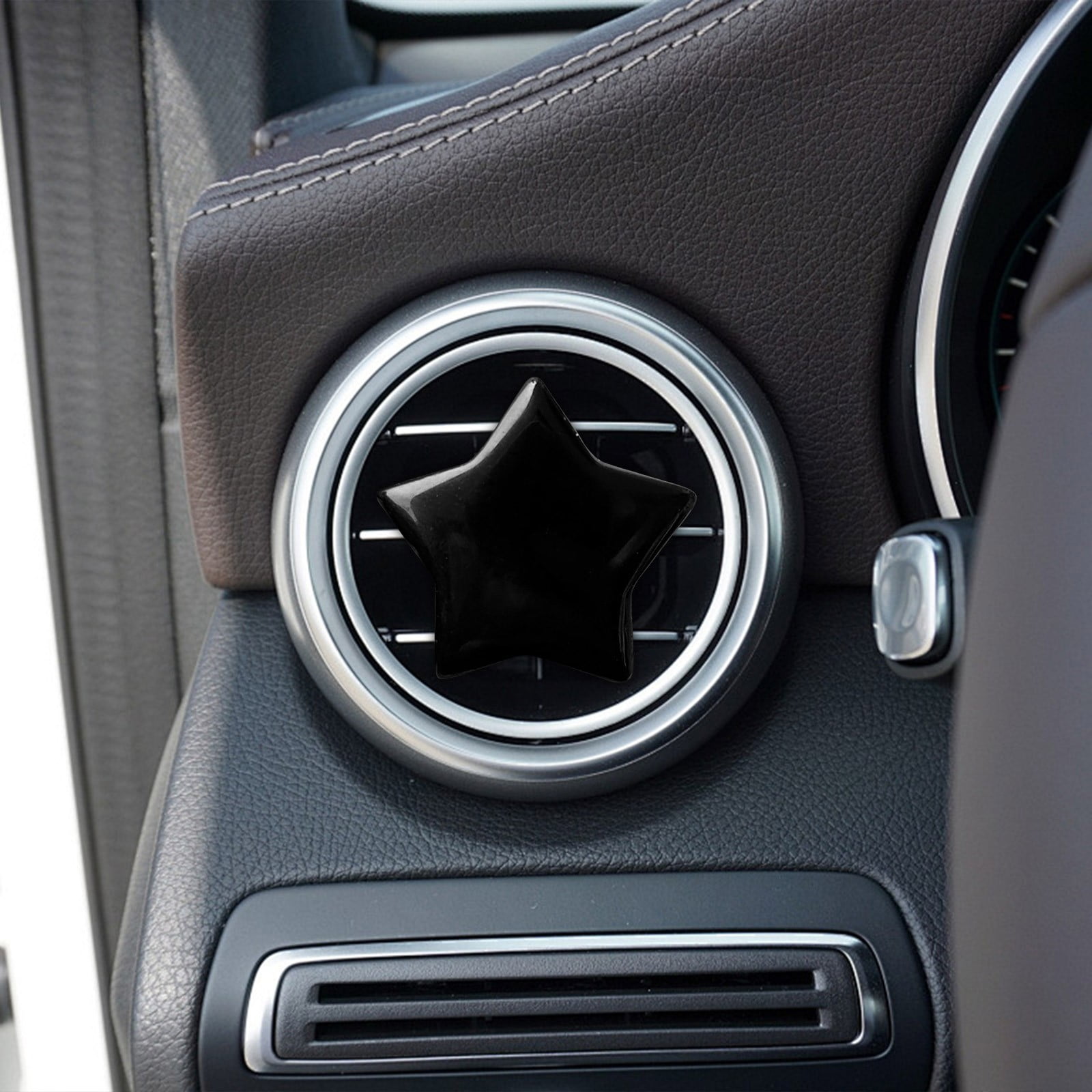 Crystal Five-pointed Star Automobile Airss Decorative Clip Car Airss ...