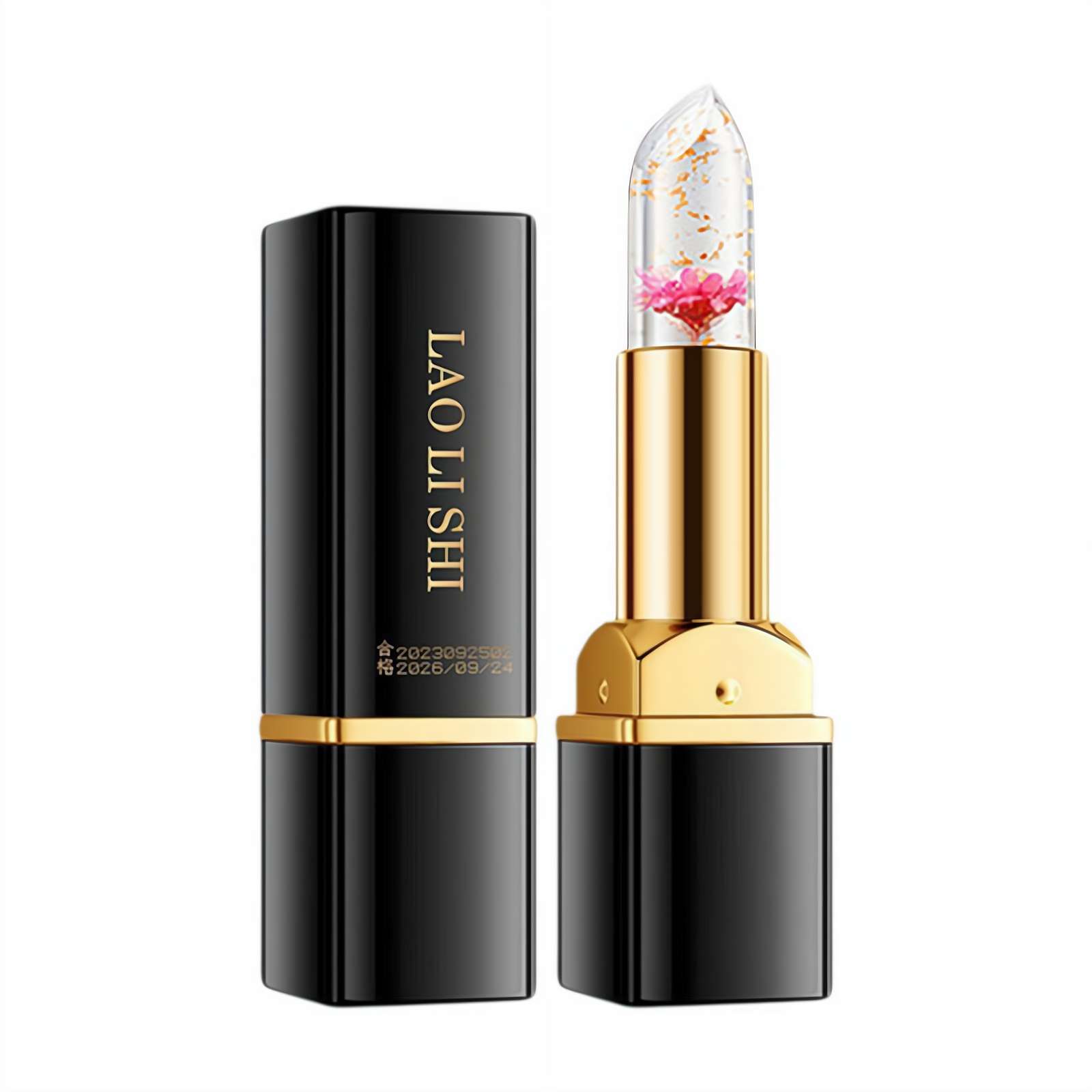 Crystal Flower Jelly Lipstick, Magic Temperature Color Changing ...
