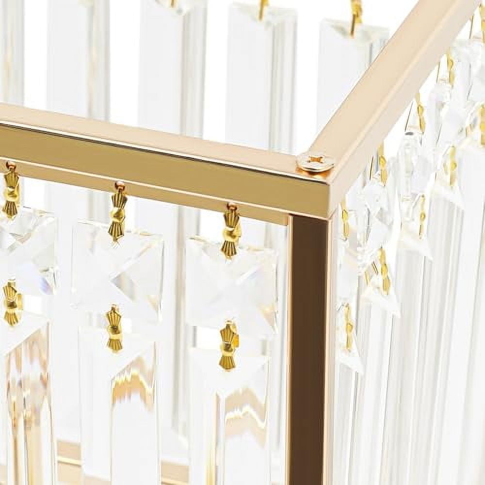 Crystal Flower Stand, Wedding Gold Centerpieces Vases, Flower Pedestal ...