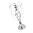 Crystal Flower Stand Wedding Road Leads Tall Flower Holders Tabletop ...