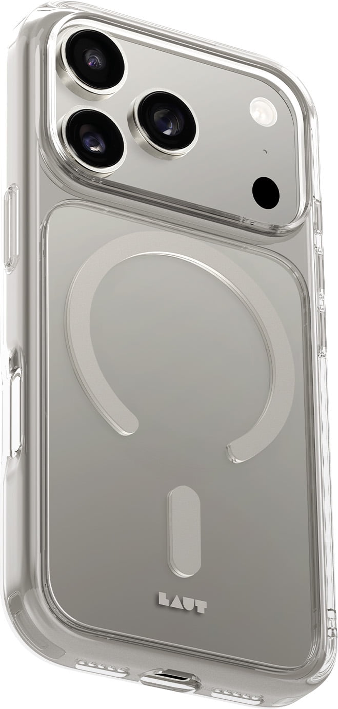 Crystal Fluro for iPhone 17 Pro Max - Clear Grey - Walmart.com