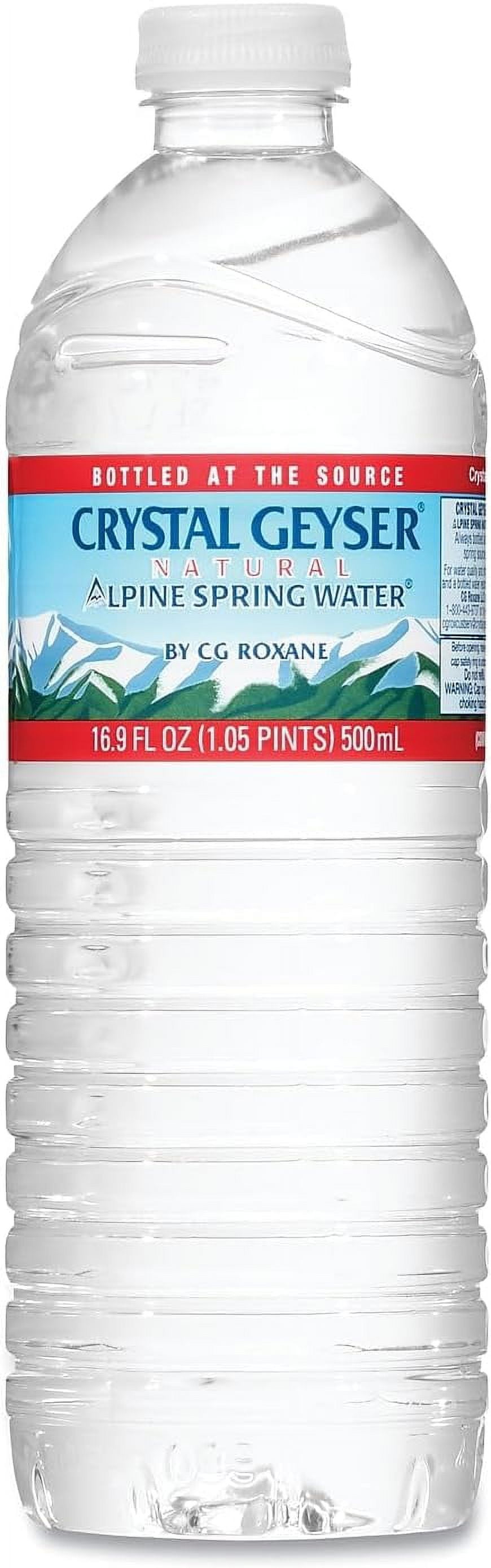 Crystal Geyser 35001CTDEP Natural Spring Water, 16.9 oz Bottle, 35 ...