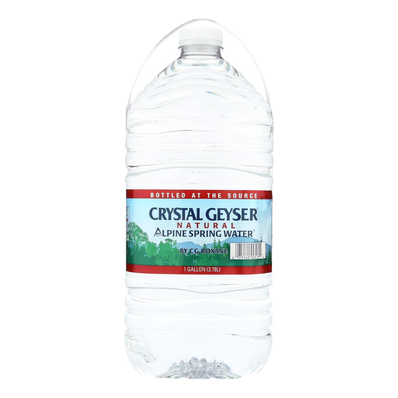 Crystal Geyser Alpine Spring Water - Case of 6 - 1 Gal - Walmart.com