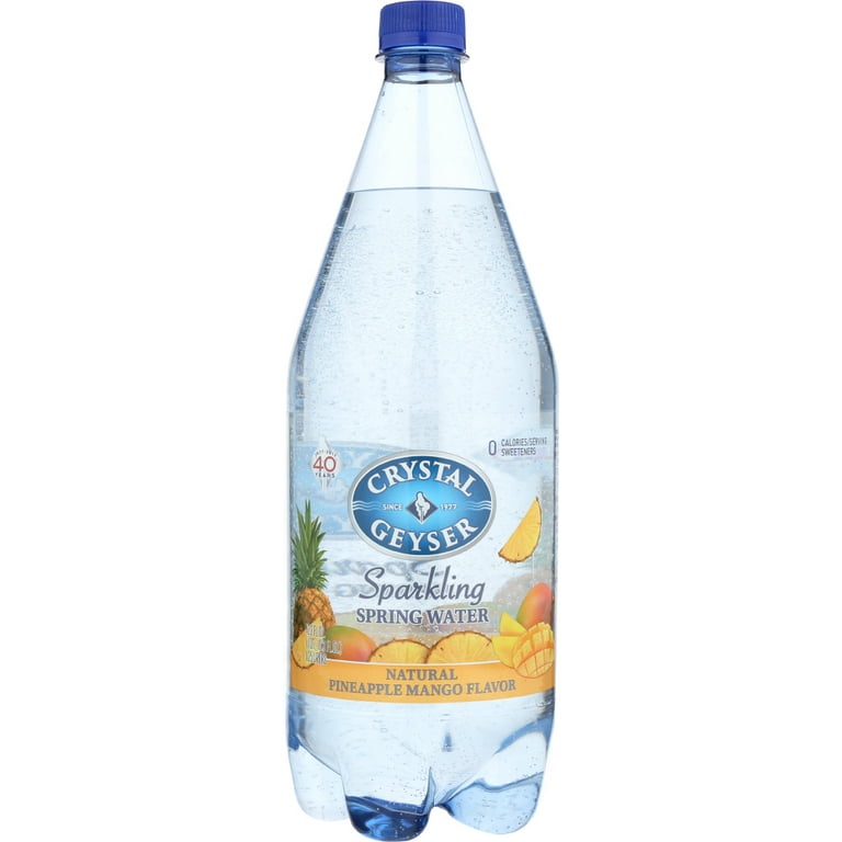 Crystal Geyser Berry Sparkling Spring Water, 18 Fl Oz, 12, 58% OFF