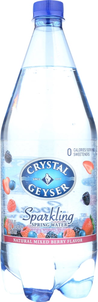Crystal Geyser Spring Water Sparkling Mixed Berry | Fig App