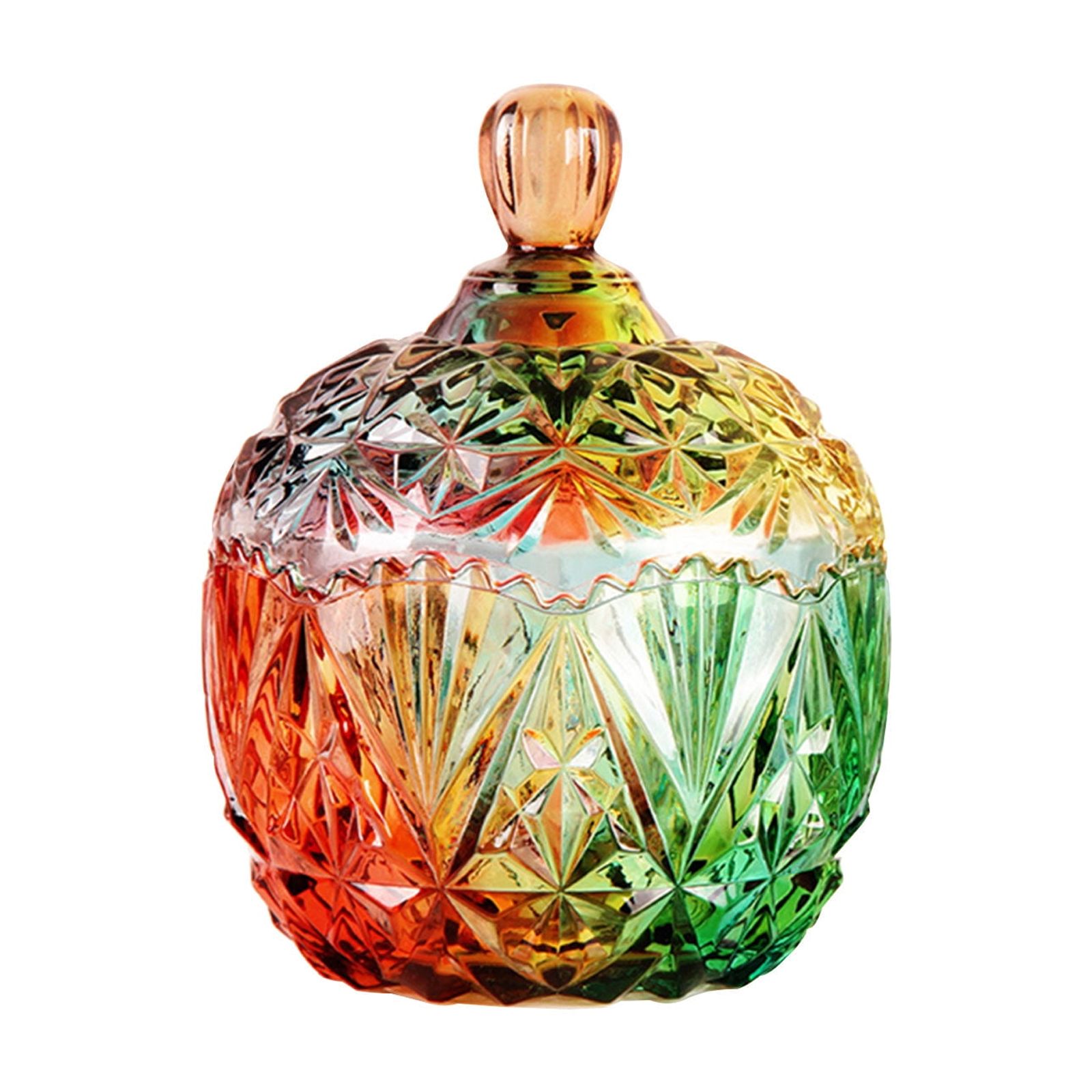 Crystal Glass Candy Jars With Lids, Sugar Bowl With Lid, Sweet Bowl ...