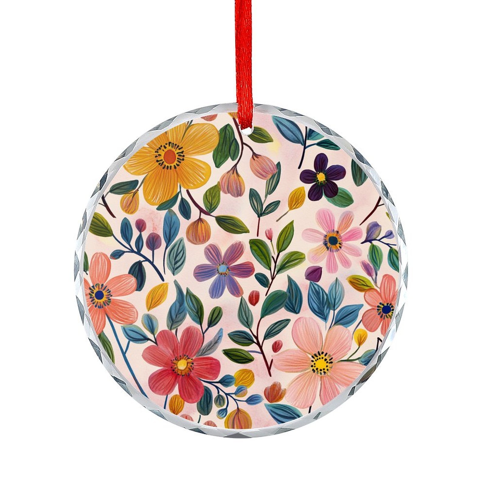 Crystal Glass Christmas Ornament Summer Meadows Crystal Ornament 2025 ...