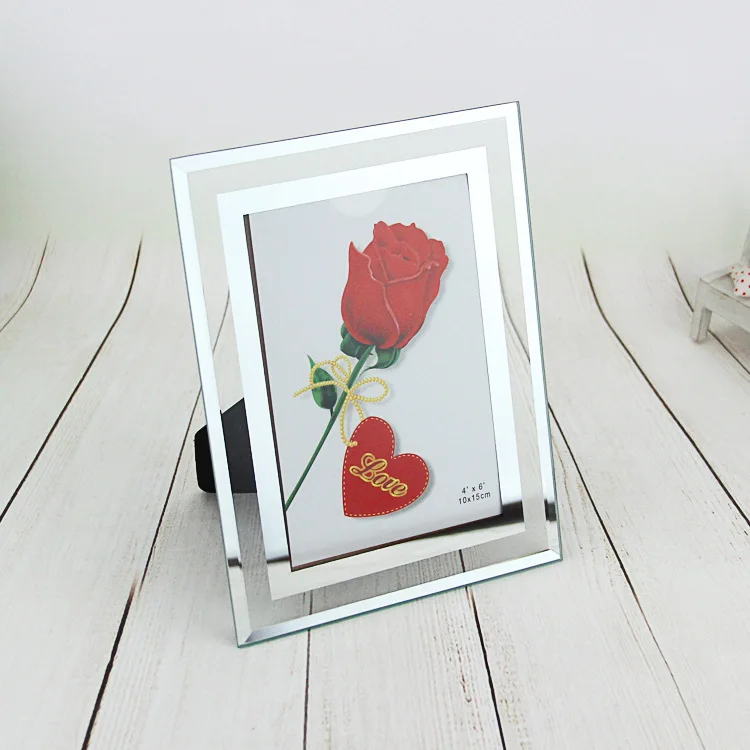 Crystal Glass Picture Frame, Creative Photo Album, Table Certificate ...