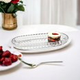 Crystal Glass Serving Plates Set of 2 – Elegant Buffet, Dessert ...