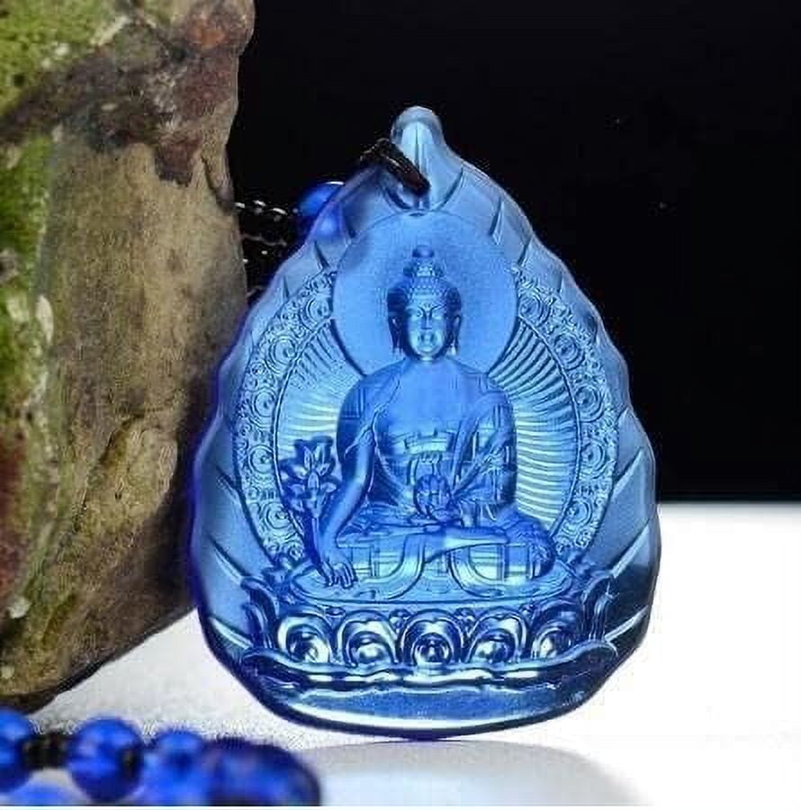Amulet Tara Manjushri Buddha Crystal Pendant Buddha Amulet Necklace ...