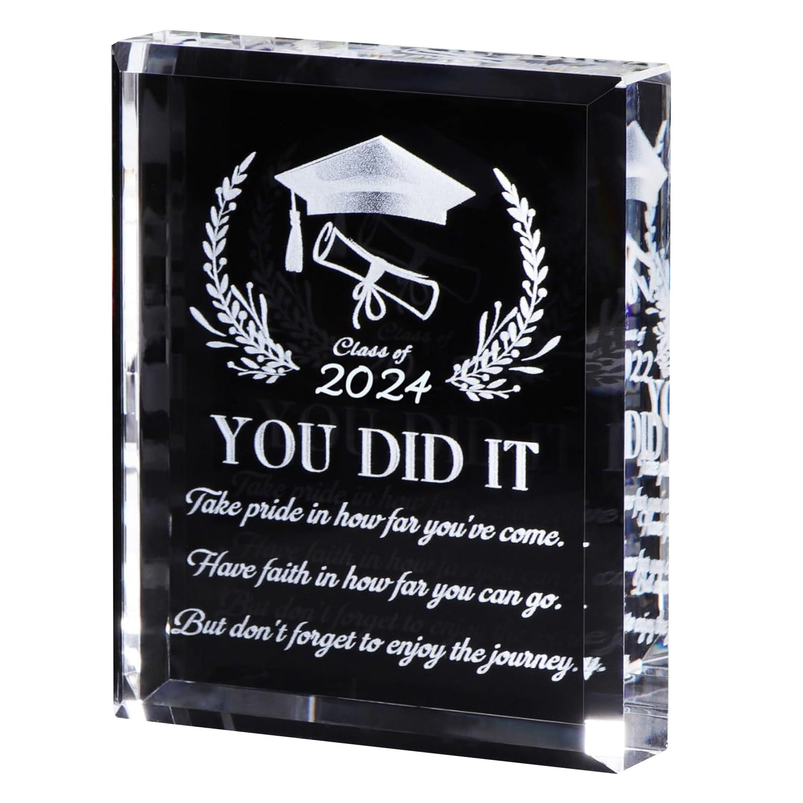 Inspirational Gift For New Graduates Beam Carved Acrylic Tabletop ...