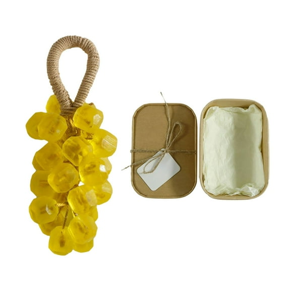 Crystal Grape Transparent Hand Soap, Whole Bunch Design Decorative Soap ...