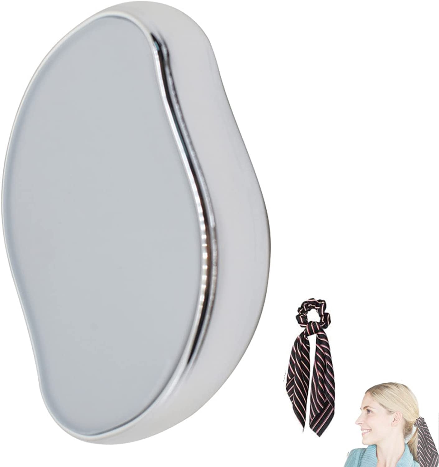 Crystal Hair Eraser, With 1x hair tie, Magic Crystal Hair Remover ...