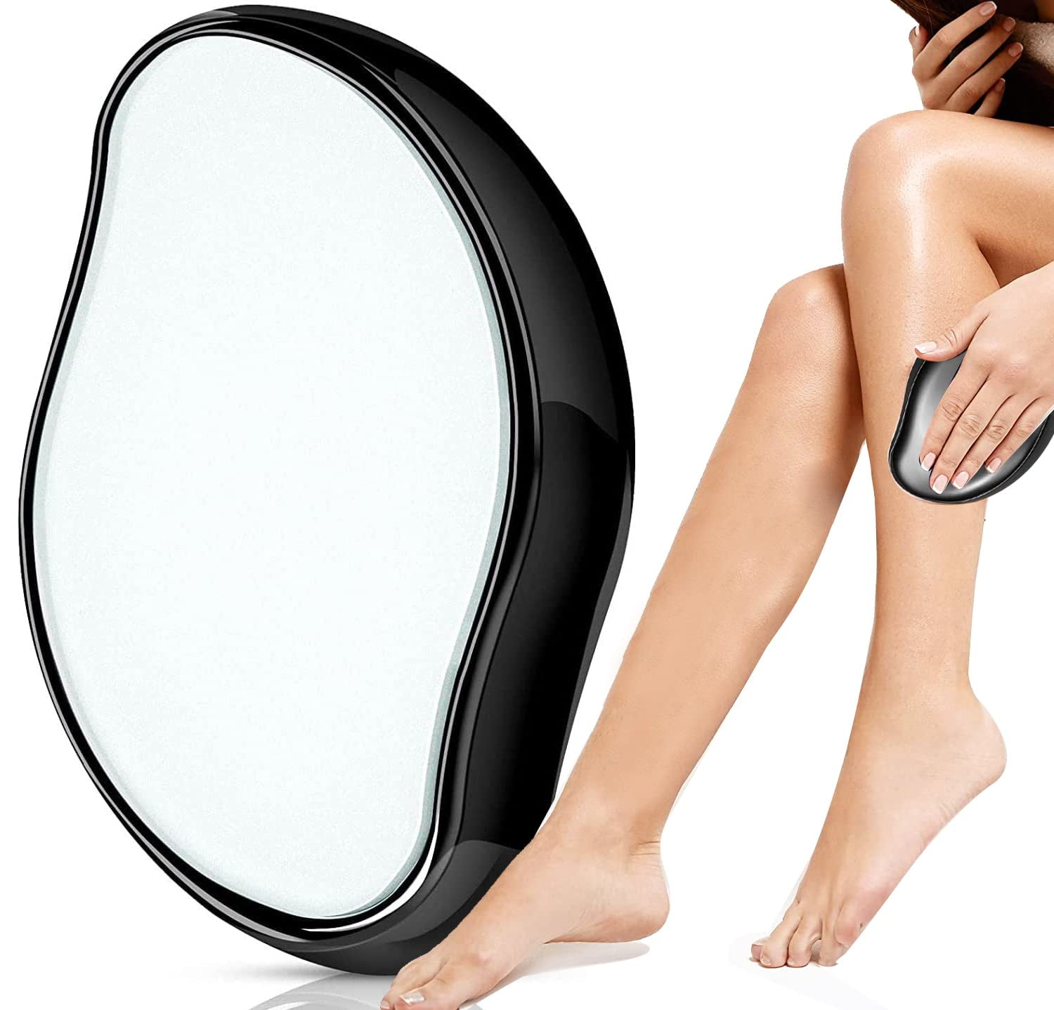 Crystal Hair Eraser Reusable Painless Hair Removal Tool for Body Legs ...