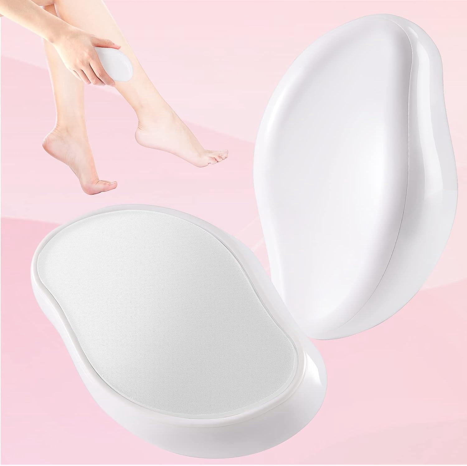 Innotech Crystal Hair Eraser, Reusable Painless Hair Removal Tool for ...