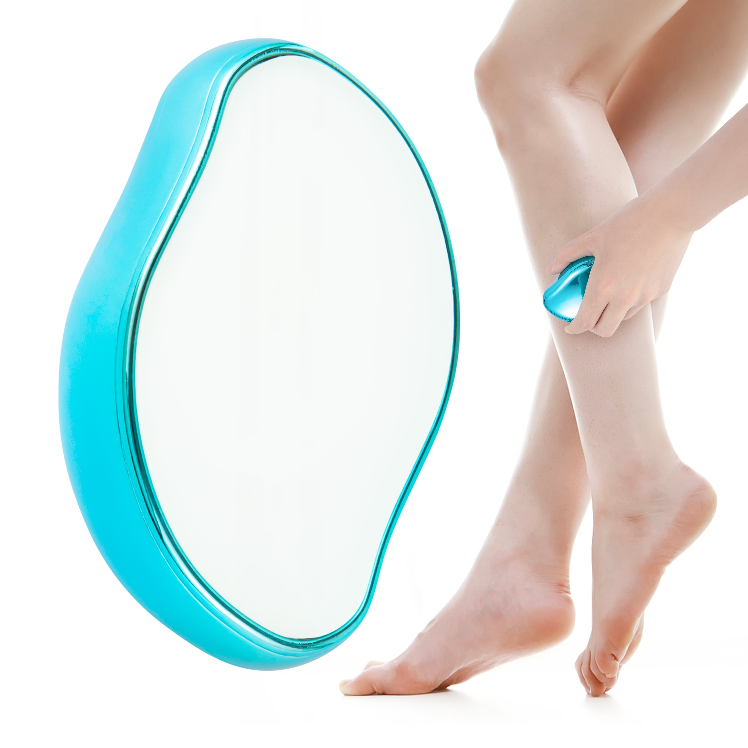 Pon Pon Crystal Hair Remover, Painless Exfoliating Body Skin Epilator ...