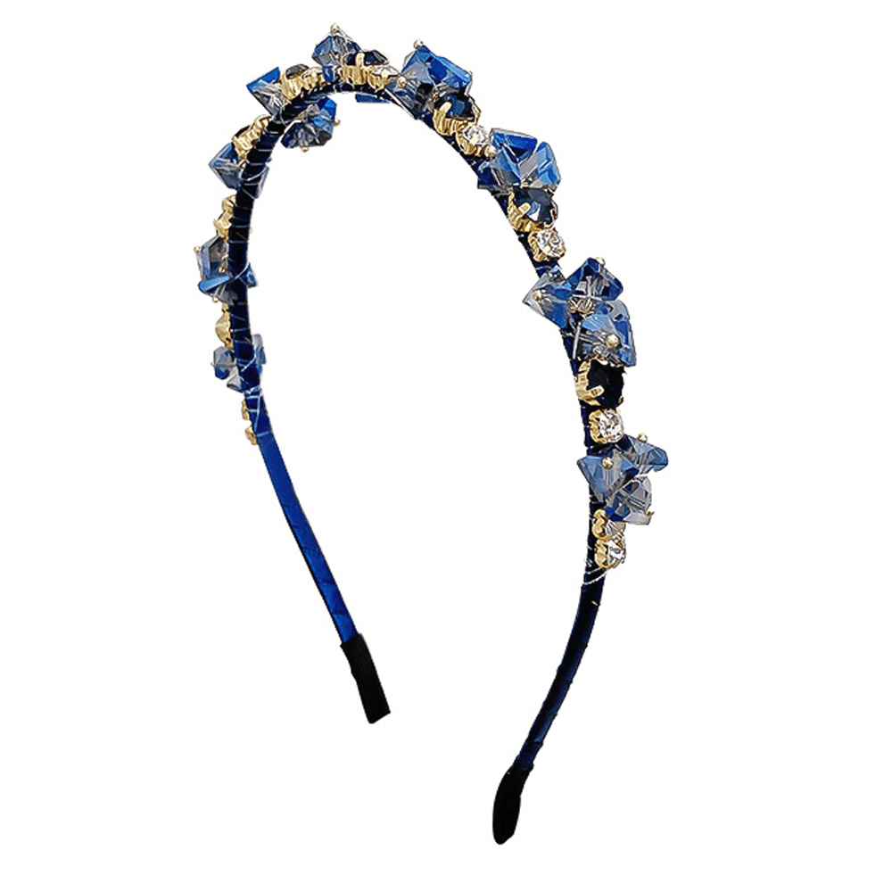 Crystal Headband Women Decorative Rhinestone Hair Band Quartz Hair ...