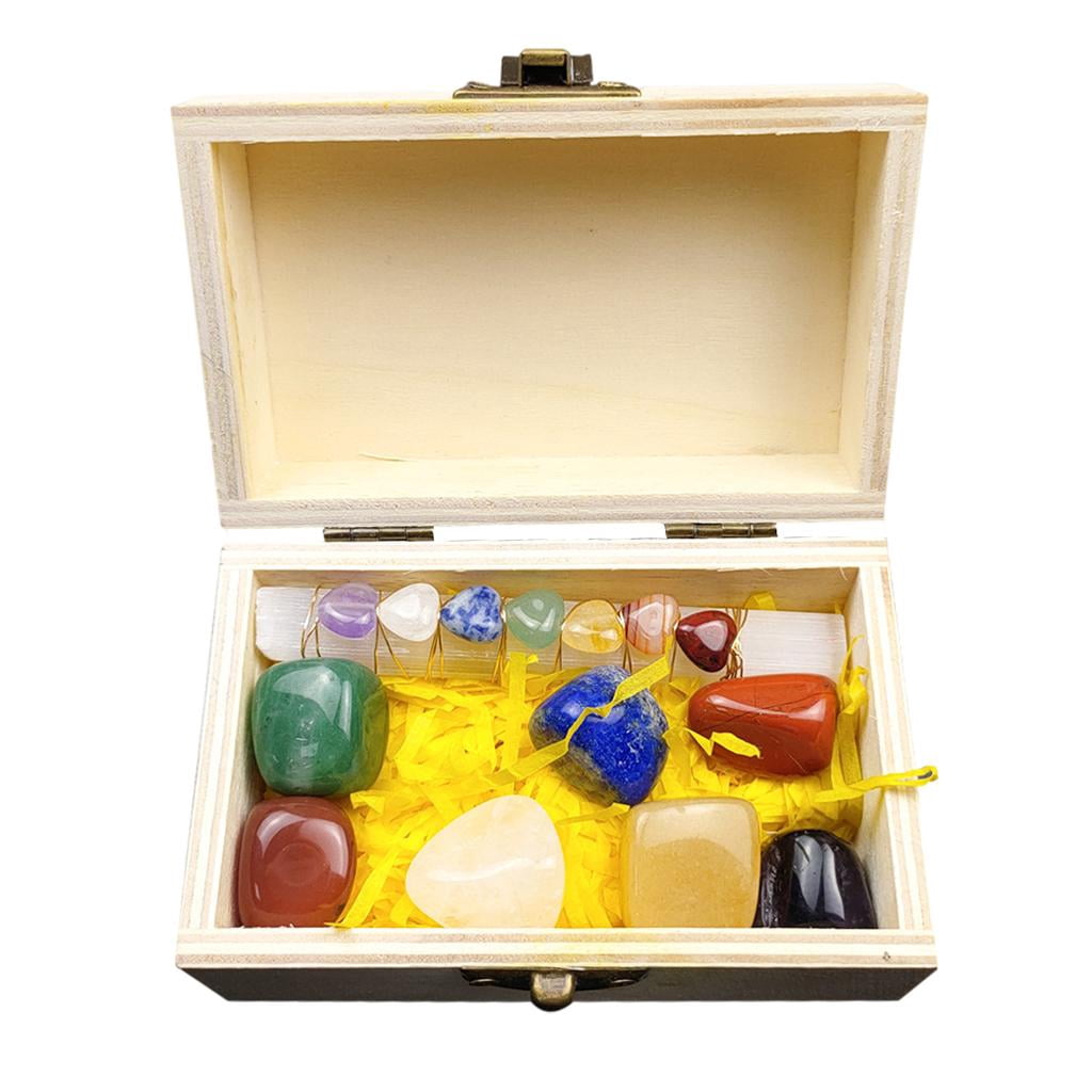Crystal Heal Stone Fountain Rocks Wicca Topaz Aventurine Lapis Iazuli 1 ...