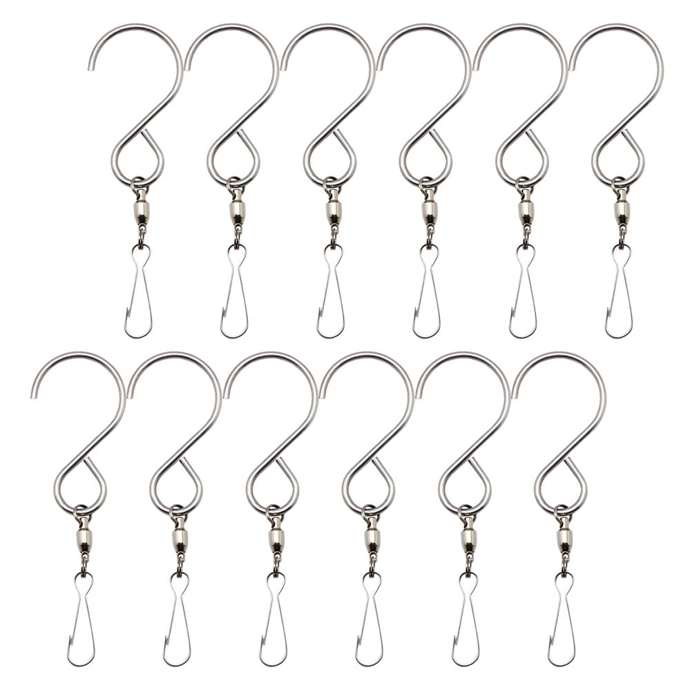 Crystal Holder Swivel Plant Hanger Hook up Wind Spinners Lantern Hooks ...