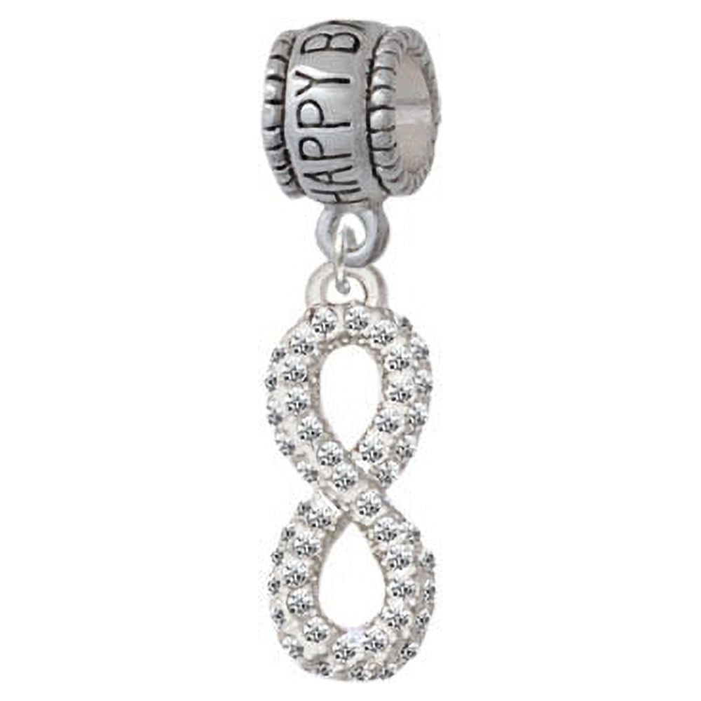 Crystal Infinity Sign - Happy Birthday Charm Bead - Walmart.com