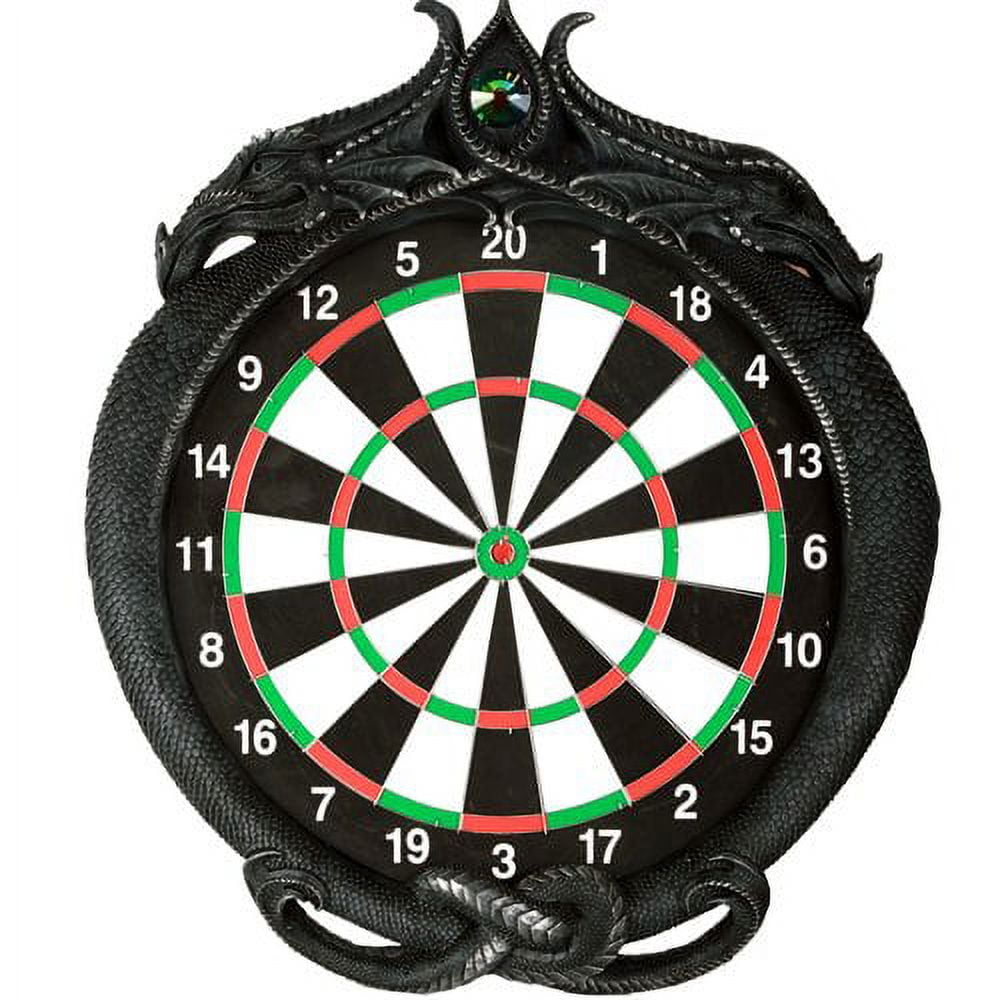 Crystal Jade Dual Dragon Dart Board Wall Sculpture 20.5"H - Walmart.com