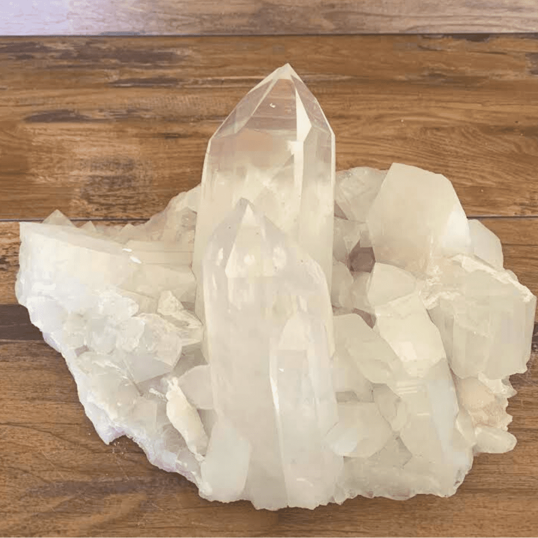 Crystal Joys Quartz Cluster Statement Piece, AAA Specimen, 4-4.9kg ...