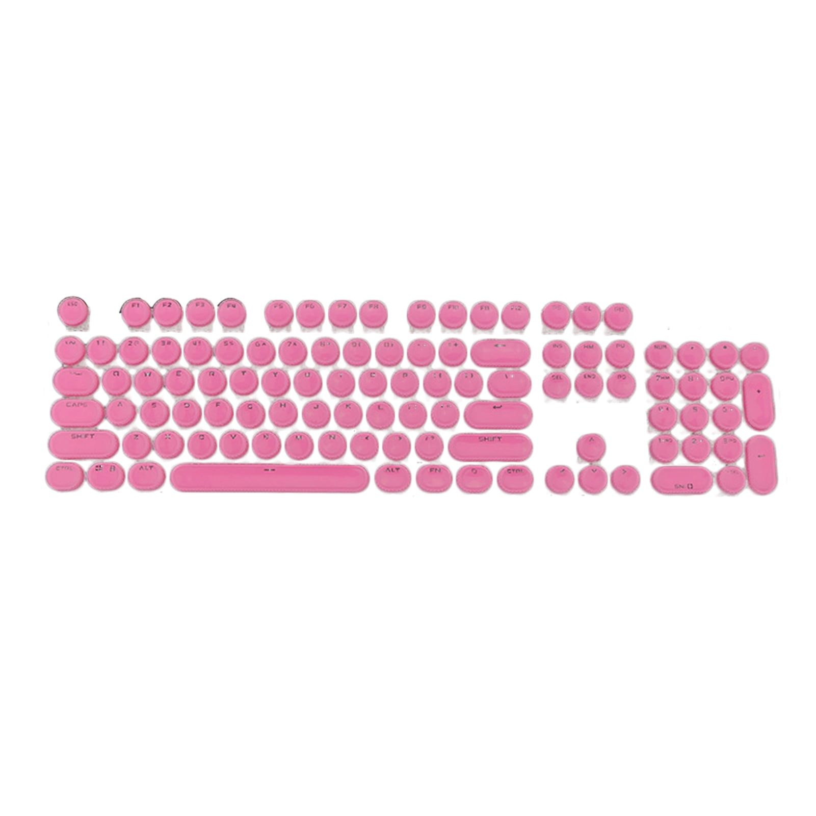 Crystal Keycaps - DIY Keycap Set for Mechanical Keyboards, Full 104 Key ...