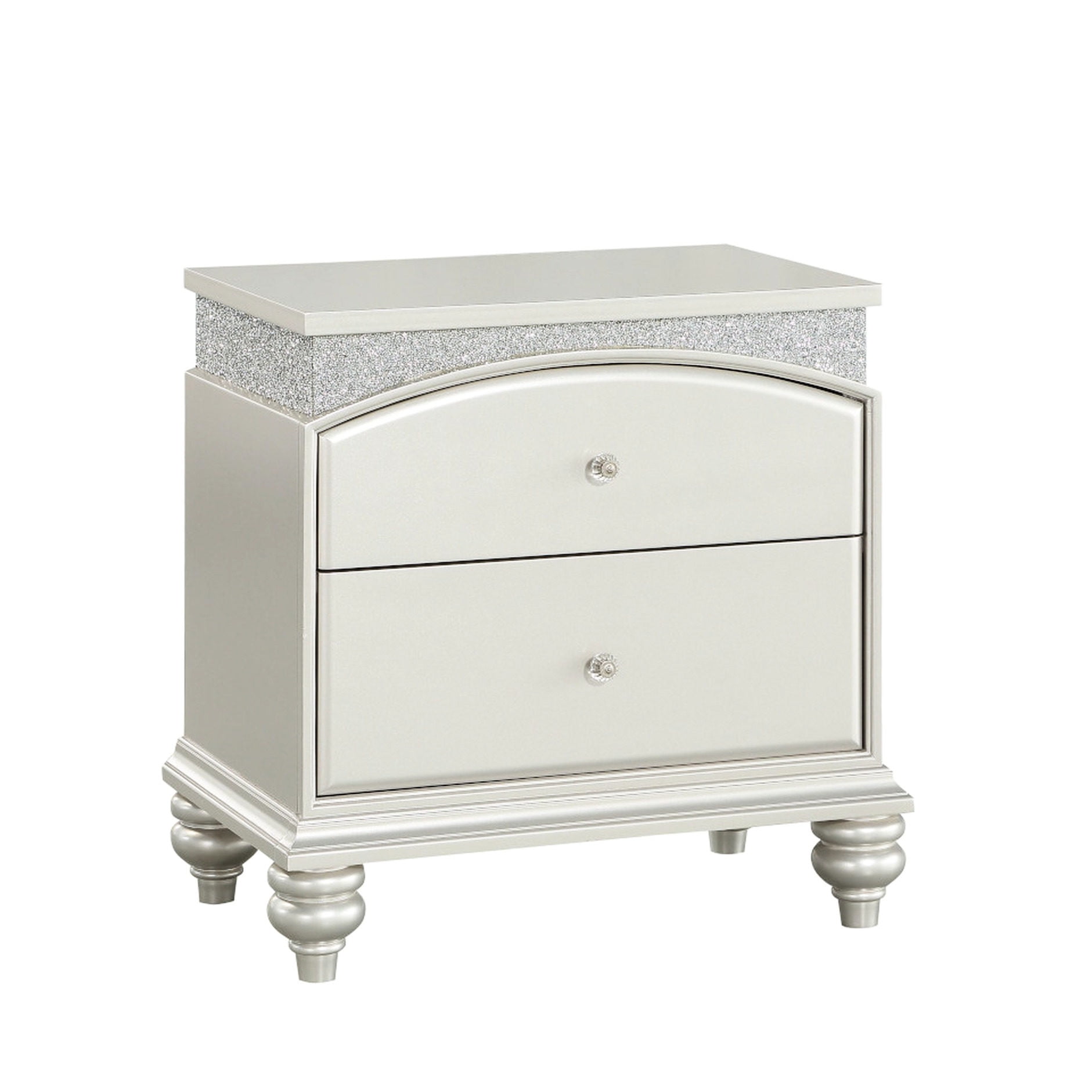 Crystal Knobs & Self - Closing Drawers / Bedroom Use / Luxurious ...