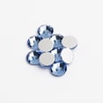 Crystal Lane DIY 288pcs SS16 (4mm) Light Sapphire | Glass Round Flat ...
