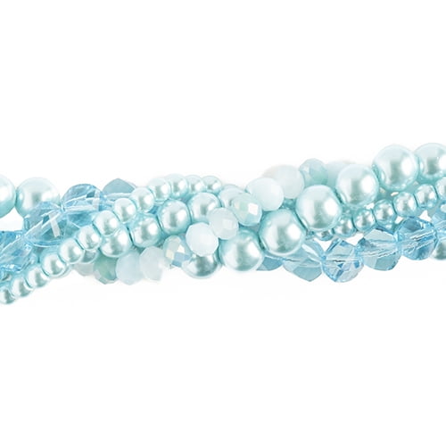 Crystal Lane DIY 5 Twisted Pearls & Crystal Bead Strands | Bell Flower ...