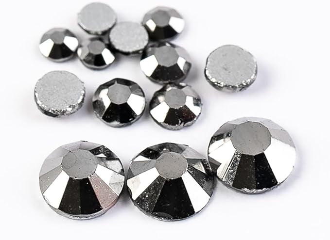 Crystal Lane DIY Combo SS3/SS6/SS12 Hematite Round Flat Back ...