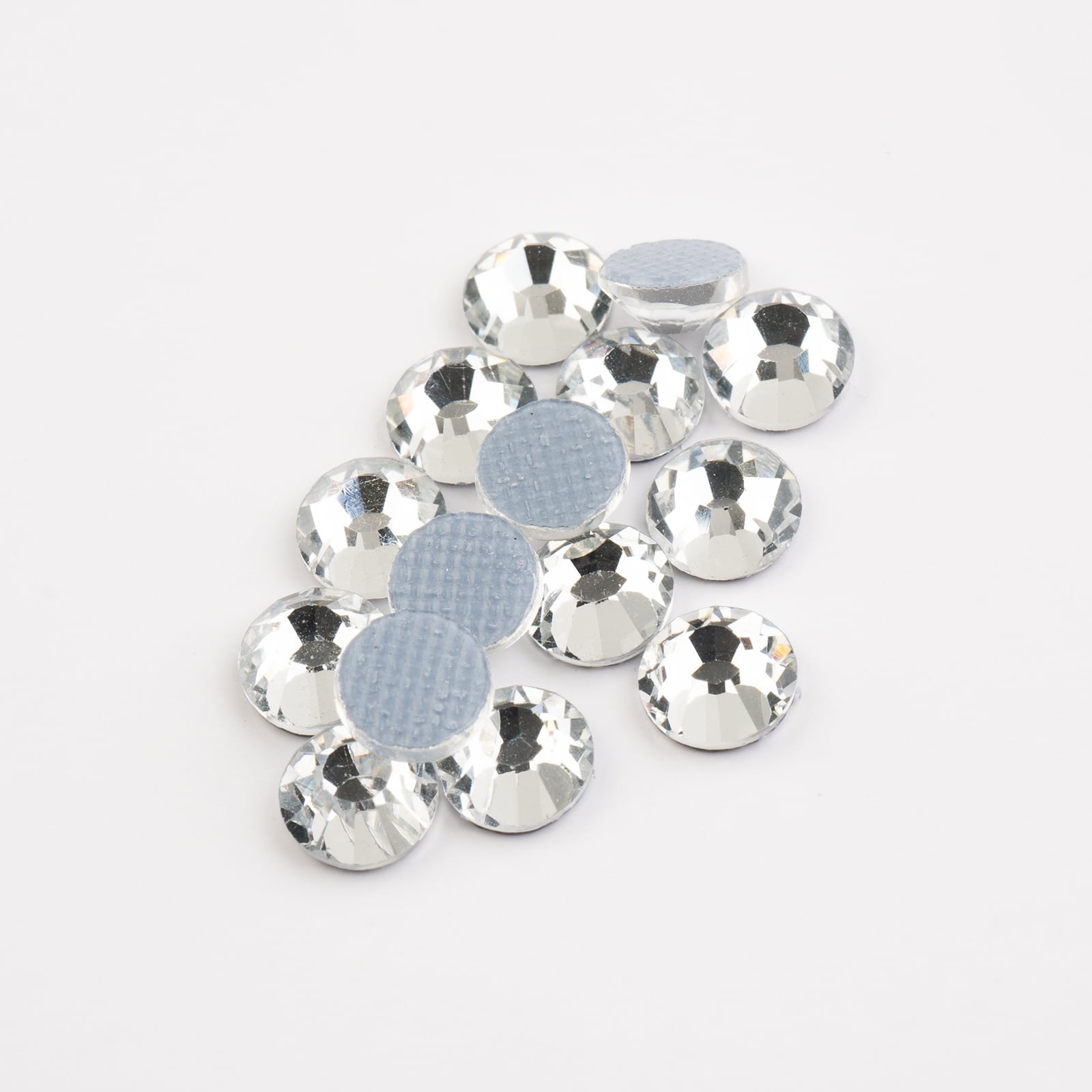 Crystal Lane DIY SS6 (2mm) Crystal Glass Flat Back Hotfix Rhinestones, 1440pcs - Walmart.com