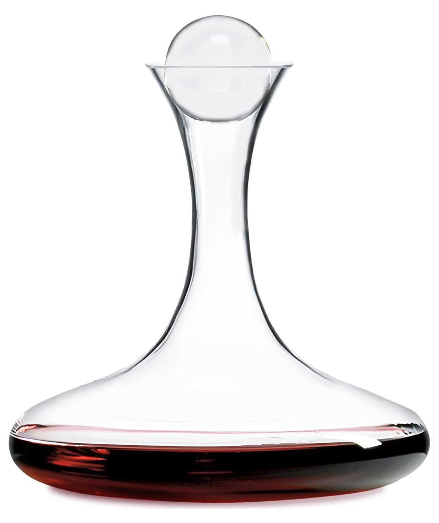 Crystal Large Wine Decanter, Crafted in Europe, Handblown, 66 FL Oz ...