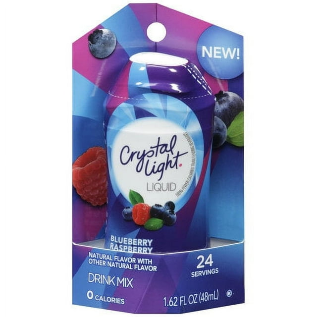 Crystal Light Blueberry Raspberry Liquid Drink Mix, 1.62 Fl. Oz ...