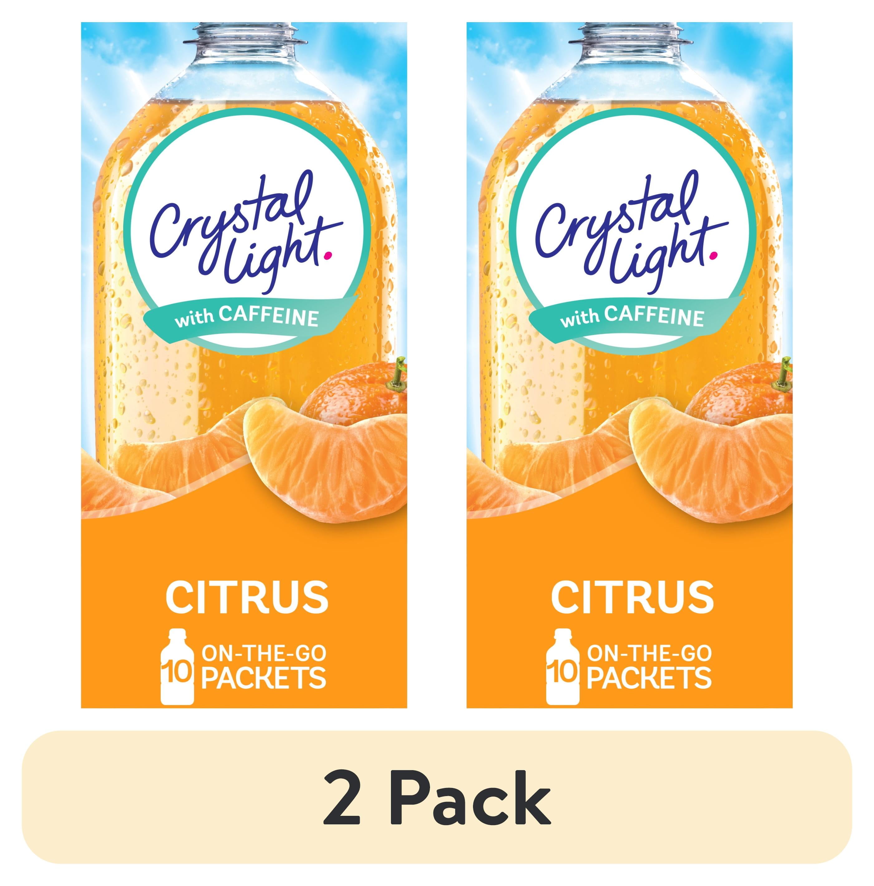 (2 pack) Crystal Light Citrus Sugar Free Drink Mix Singles with ...